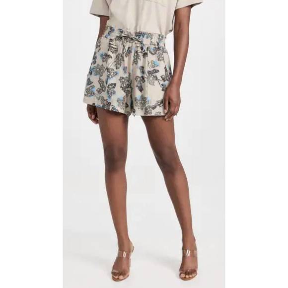 IRO | Shorts | New Iro Sival Short In Beige Multi | Poshmark